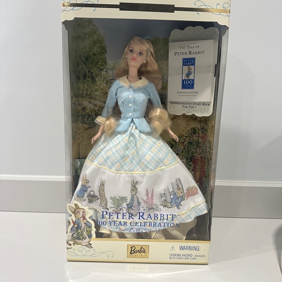 Barbie | Toys | Barbie Peter Rabbit 0 Year Celebration Doll Blue And ...